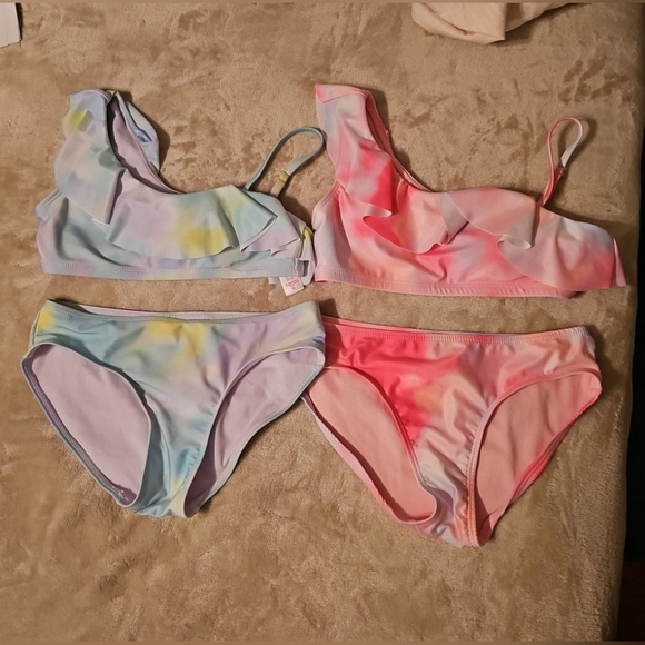 Justice | Swim | Justice Girls Swim Bikinis Set Large 2 14 | Poshmark